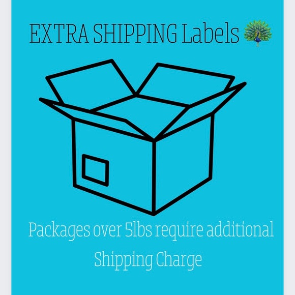 Other | Extra Shipping Label | Poshmark